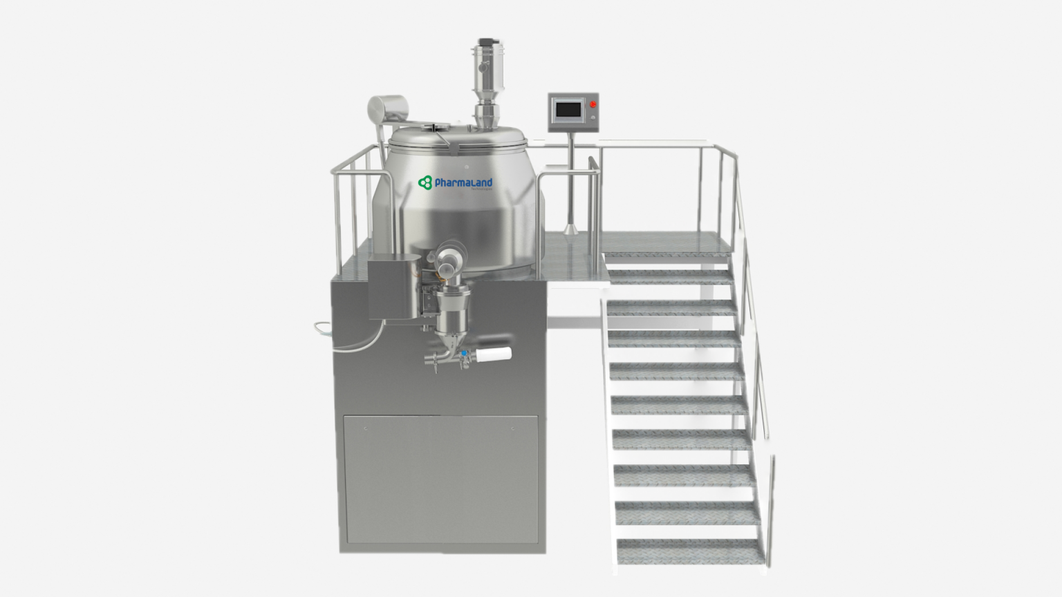 Máquina granuladora farmacéutica - Equipos de granulación