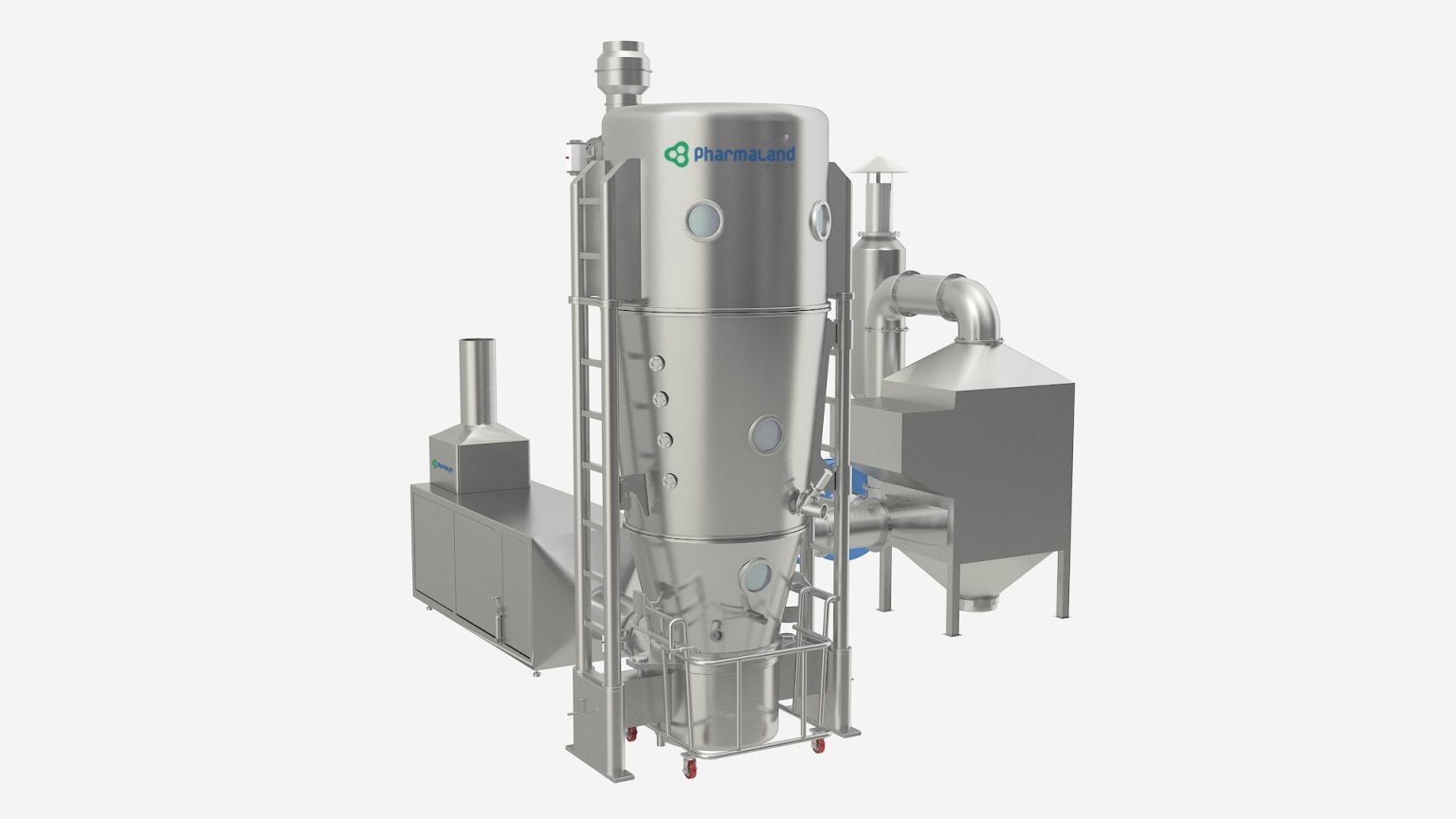 Máquina granuladora farmacéutica - Equipos de granulación